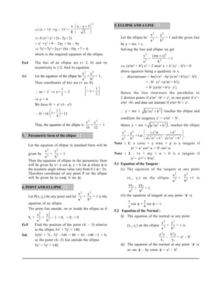 (5) Ellipse (Theory). Module-3pdf | PDF | Physics | Science