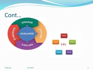 5 e model lesson plan | PPTX