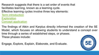 5 e model teaching &lesson plan | PPTX