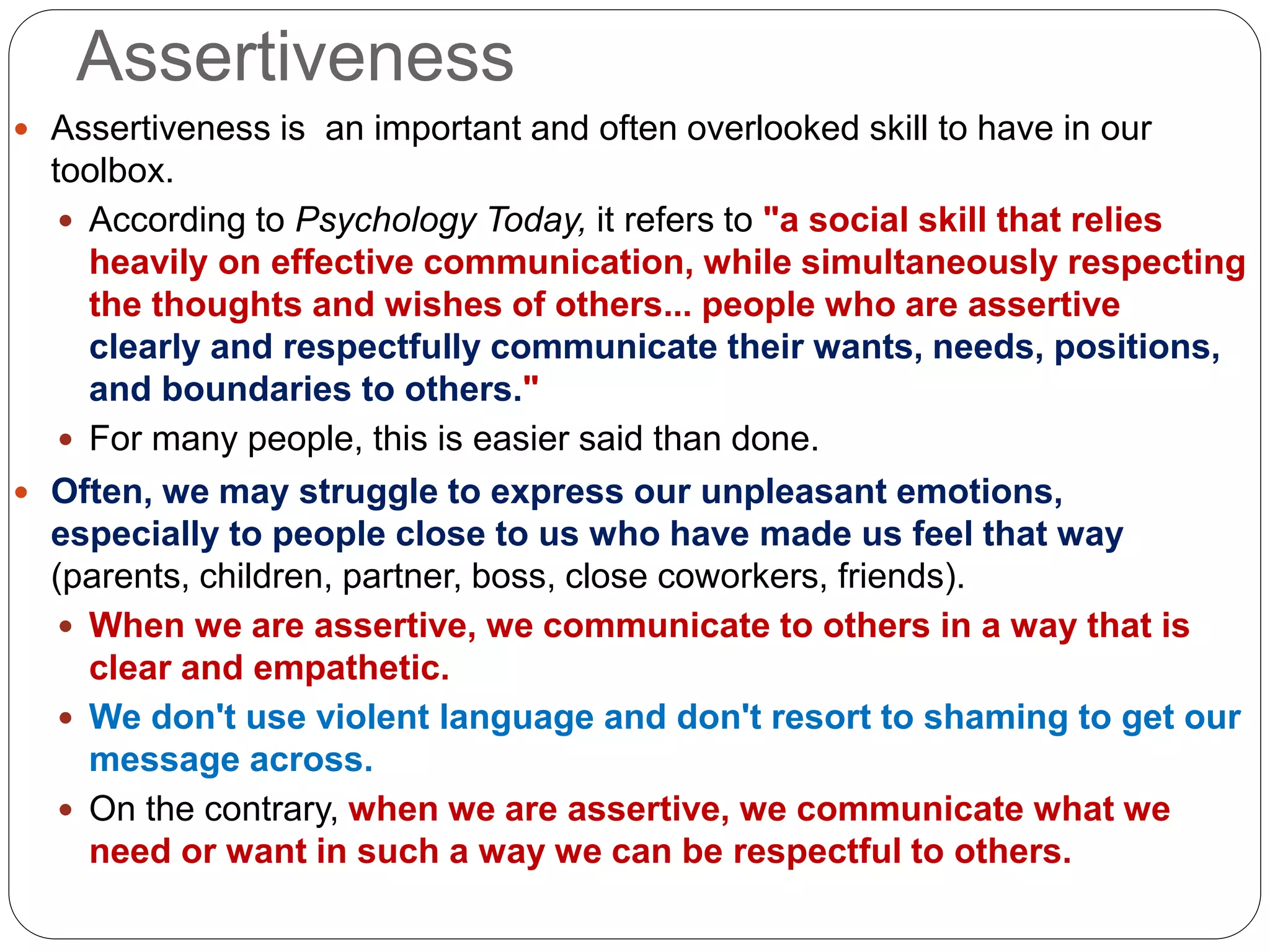 Top 5 Skills for Emotional Tool Kit | PPTX