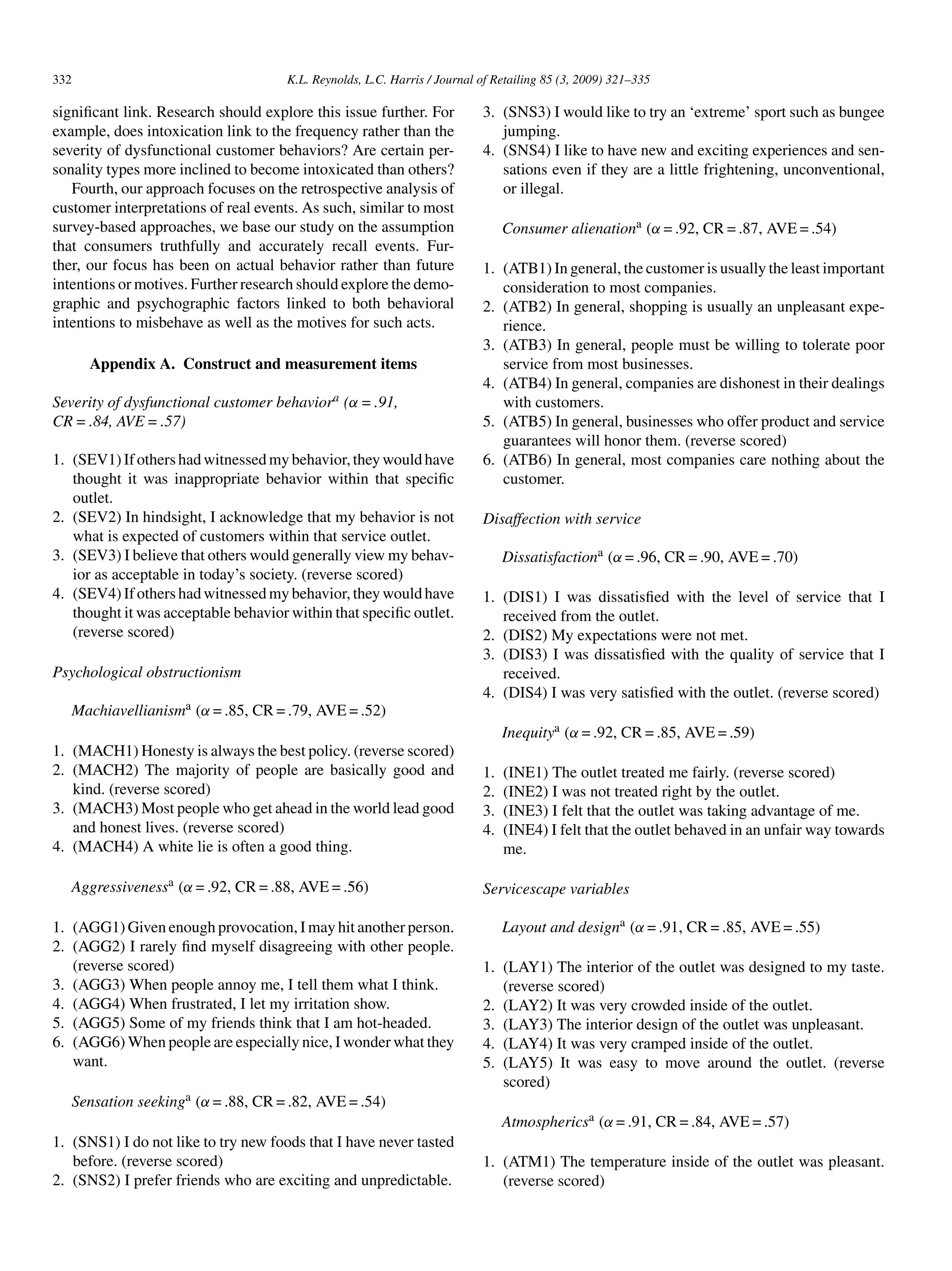 Dysfunctional Customer Behaviour | PDF