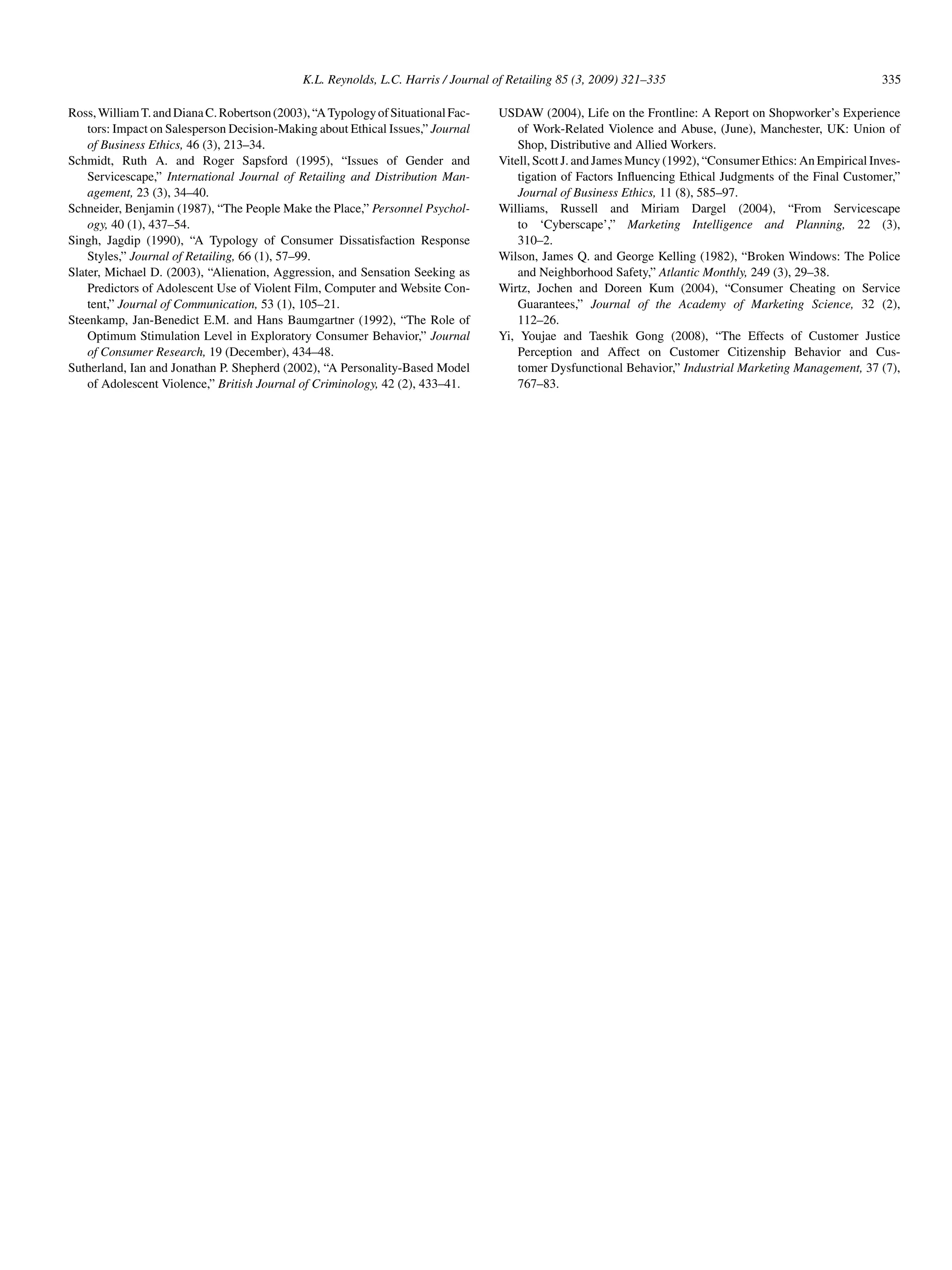 Dysfunctional Customer Behaviour | PDF