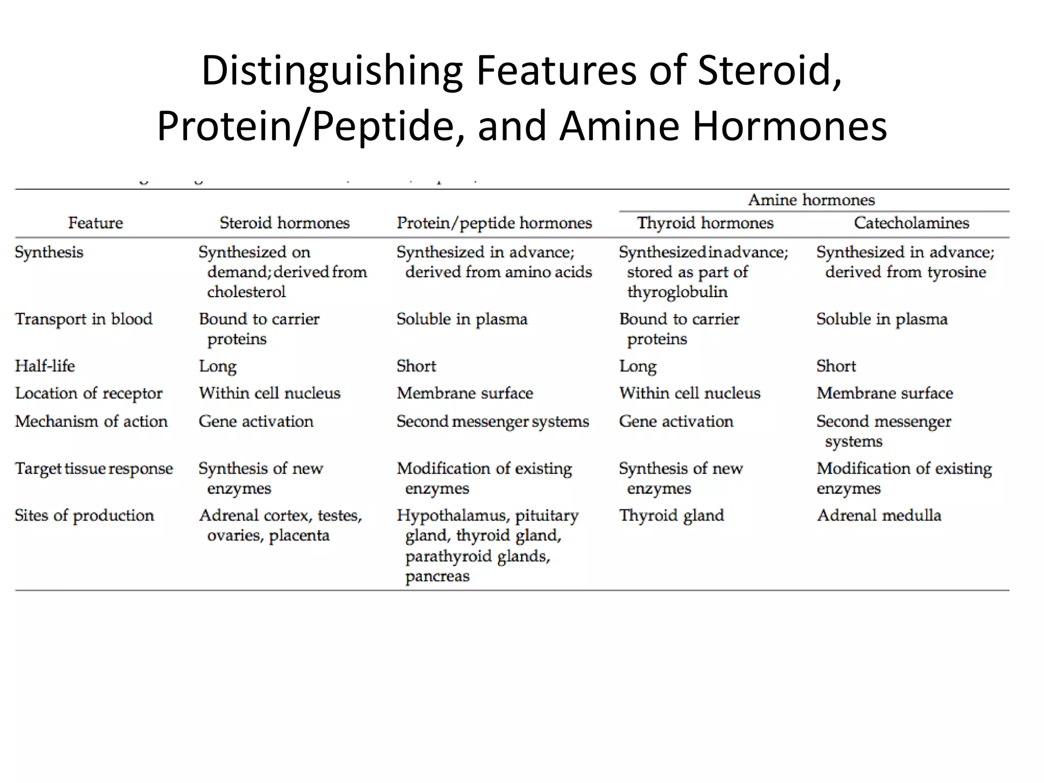 endocrine system Physiology | PPTX