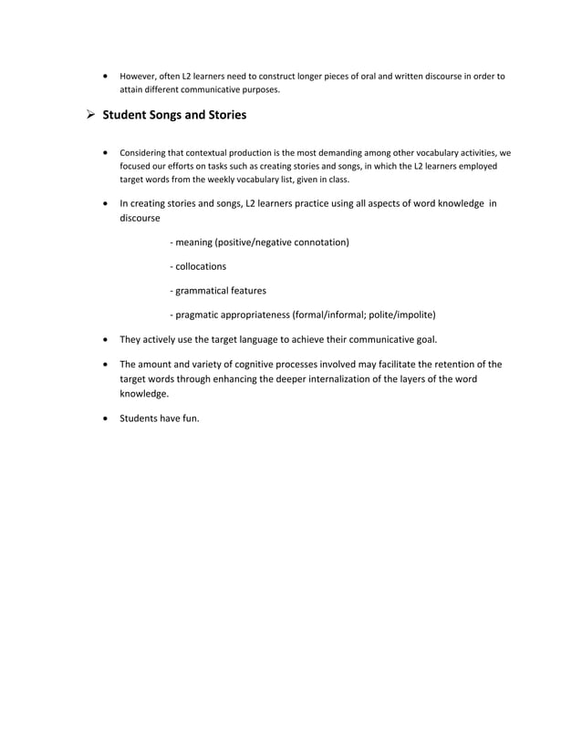 5 Engergizing Activities Handout 3 | PDF