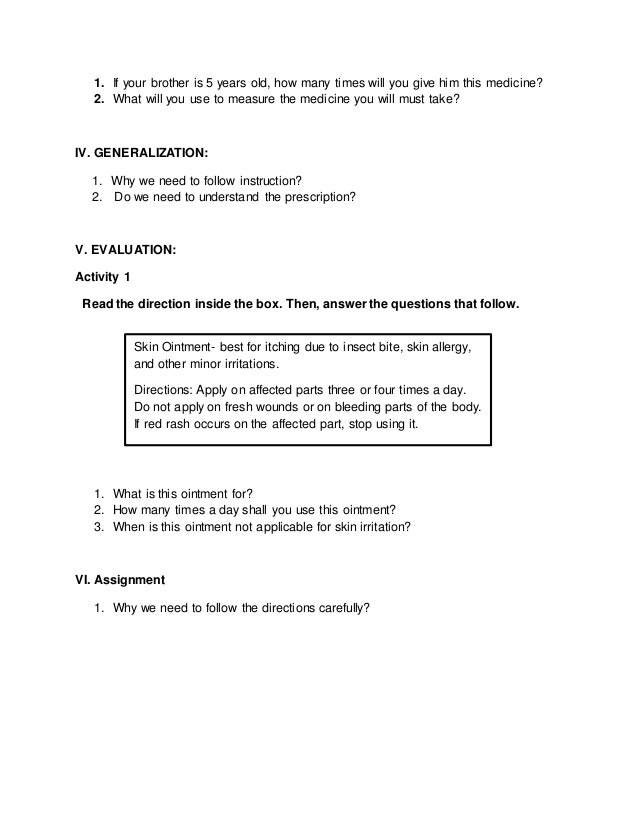 ENGLISH LESSON PLAN GRADE 4