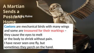 5_English 10_Q4 (A Martian Sends a Postcard Home).pptx