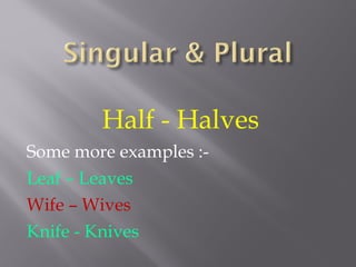 CLASS V ENGLISH NOBODY'S FRIEND | PPT | Desserts and Baking | Food & Drink