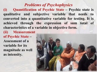 problems of psychophysics for psychology students | PPSX