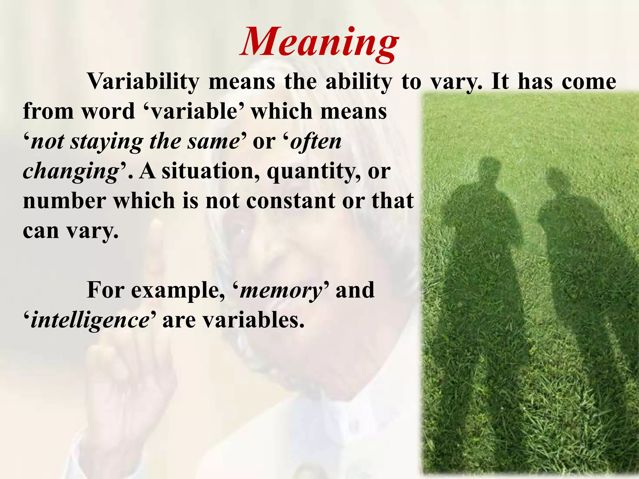 variability (statistics) an introduction | PPT