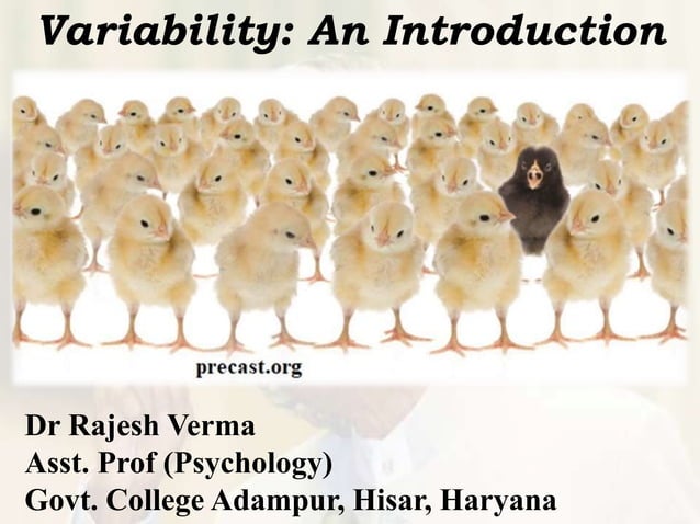 variability (statistics) an introduction | PPT