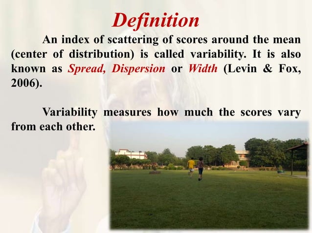 variability (statistics) an introduction | PPT