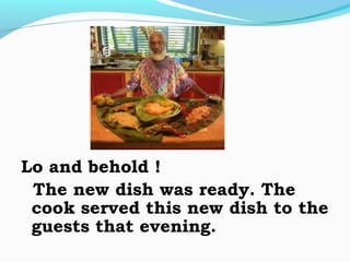 CLASS V ENGLSIH WONDERFUL WASTE | PPT | Cooking | Food & Drink