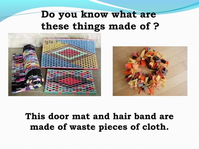 CLASS V ENGLSIH WONDERFUL WASTE | PPT | Cooking | Food & Drink