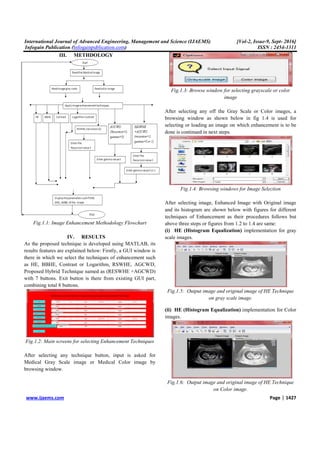 Enhancement of Medical Images using Histogram Based Hybrid Technique | PDF