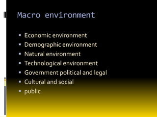 environment of industrial marketing | PPTX