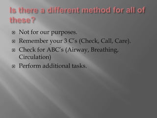 5 escaping death | PPT