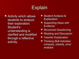 Introduction to the 5Es Model | PPT