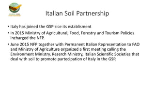 National Soil Partnership: Italy | PPTX