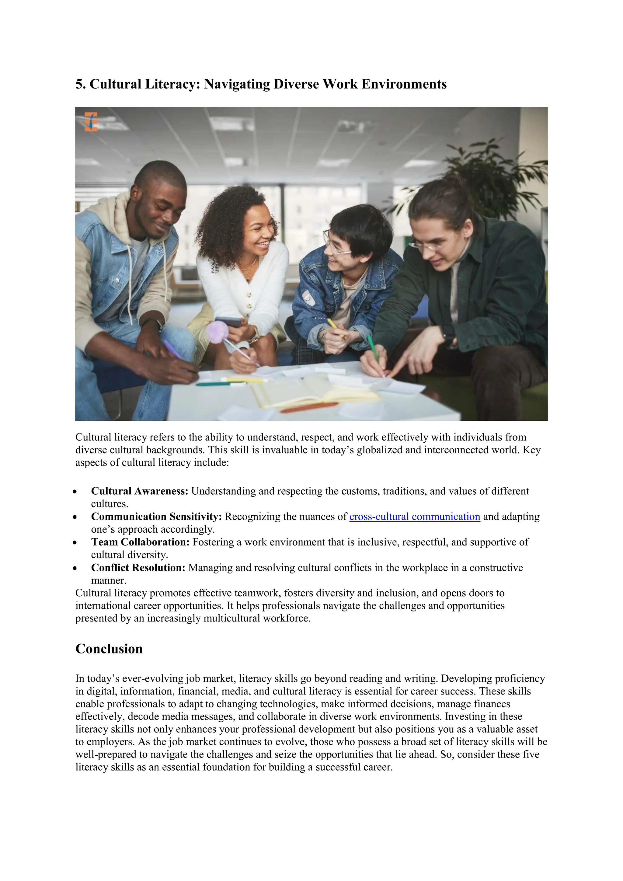 5 Essential Literacy Skills For A Successful Career | Future Education ...