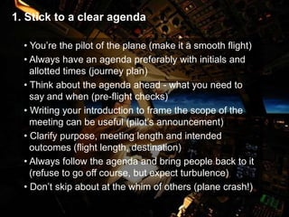 The 5 Essentials of Chairing Meetings | PPTX