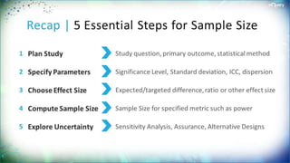 5 essential steps for sample size determination in clinical trials slideshare | PPTX