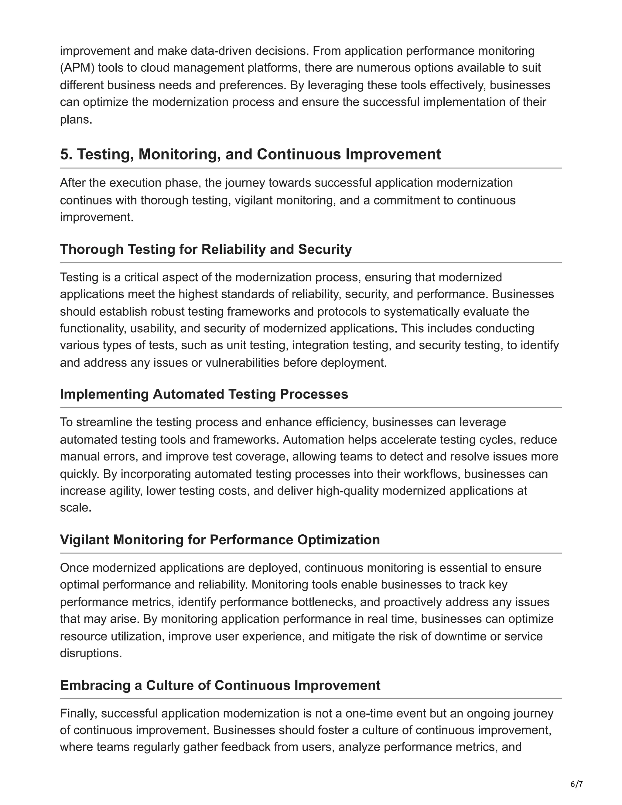 5 Essential Steps for Successful Application Modernization Strategy | PDF