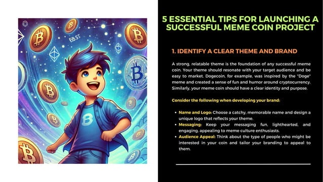 5 Essential Tips for Launching a Successful Meme Coin Project | PPT
