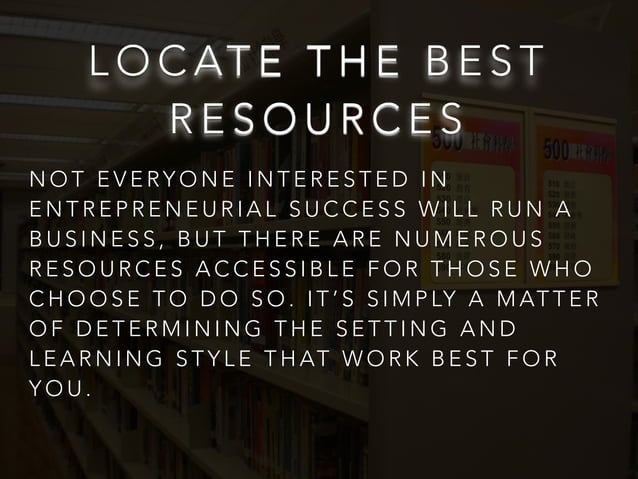 5 Essential Tools for Achieving Entrepreneurial Success | PPT