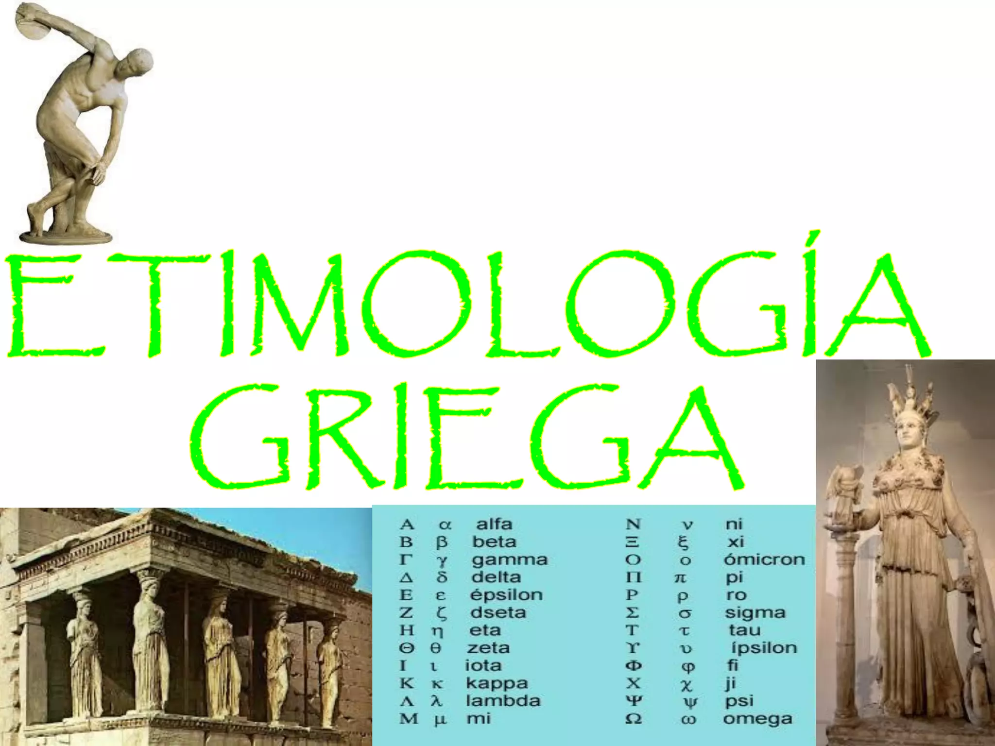 5° etimología griega | PDF
