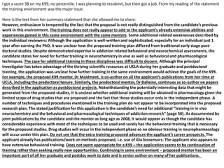 Considerations for a K99 Award: the NIH "Pathway to Independence" (July ...