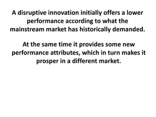 5 Examples Of Disruptive Innovation | PDF
