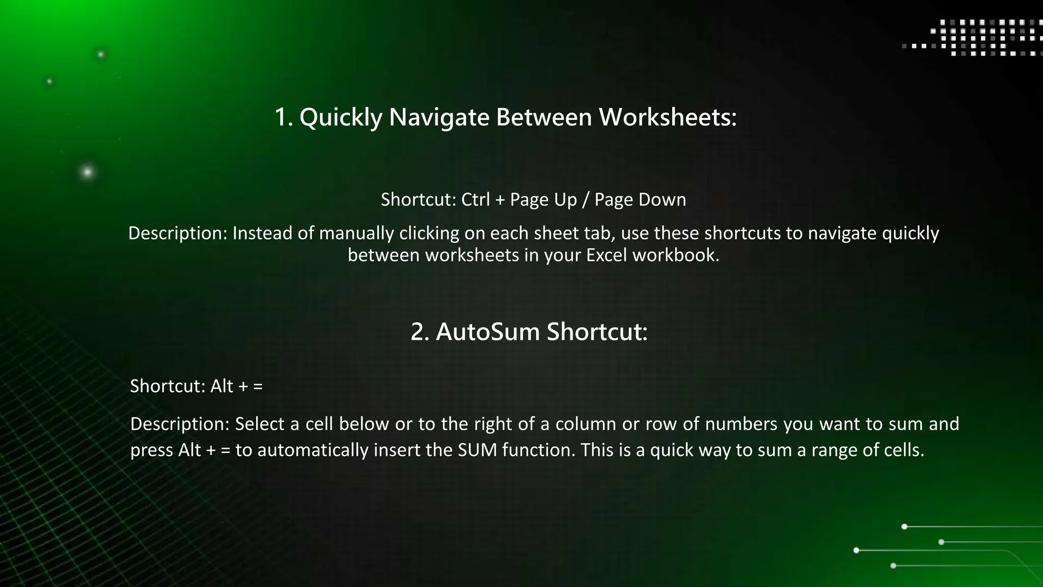 5 Excel Tricks and Shortcuts for Accountants | PPTX