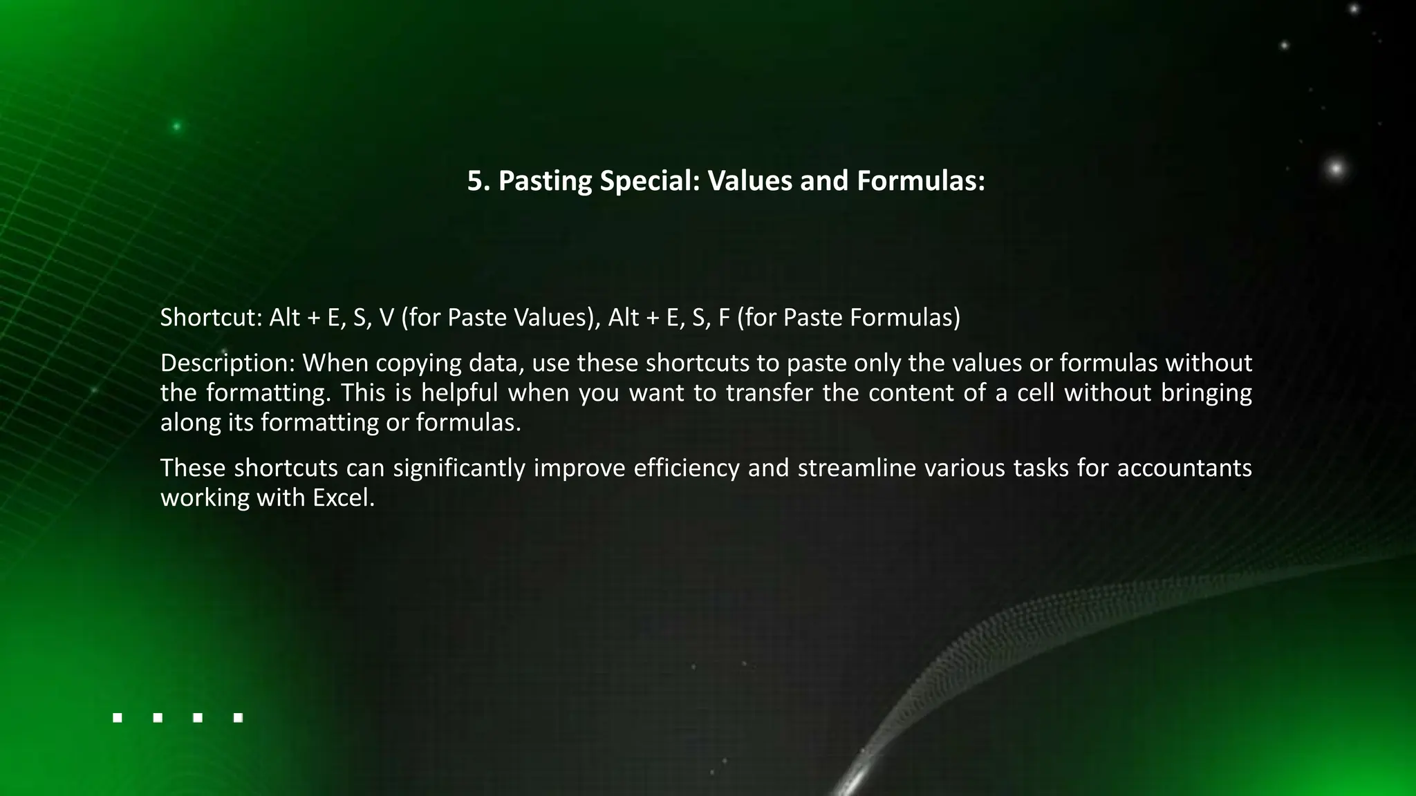 5 Excel Tricks and Shortcuts for Accountants | PPTX