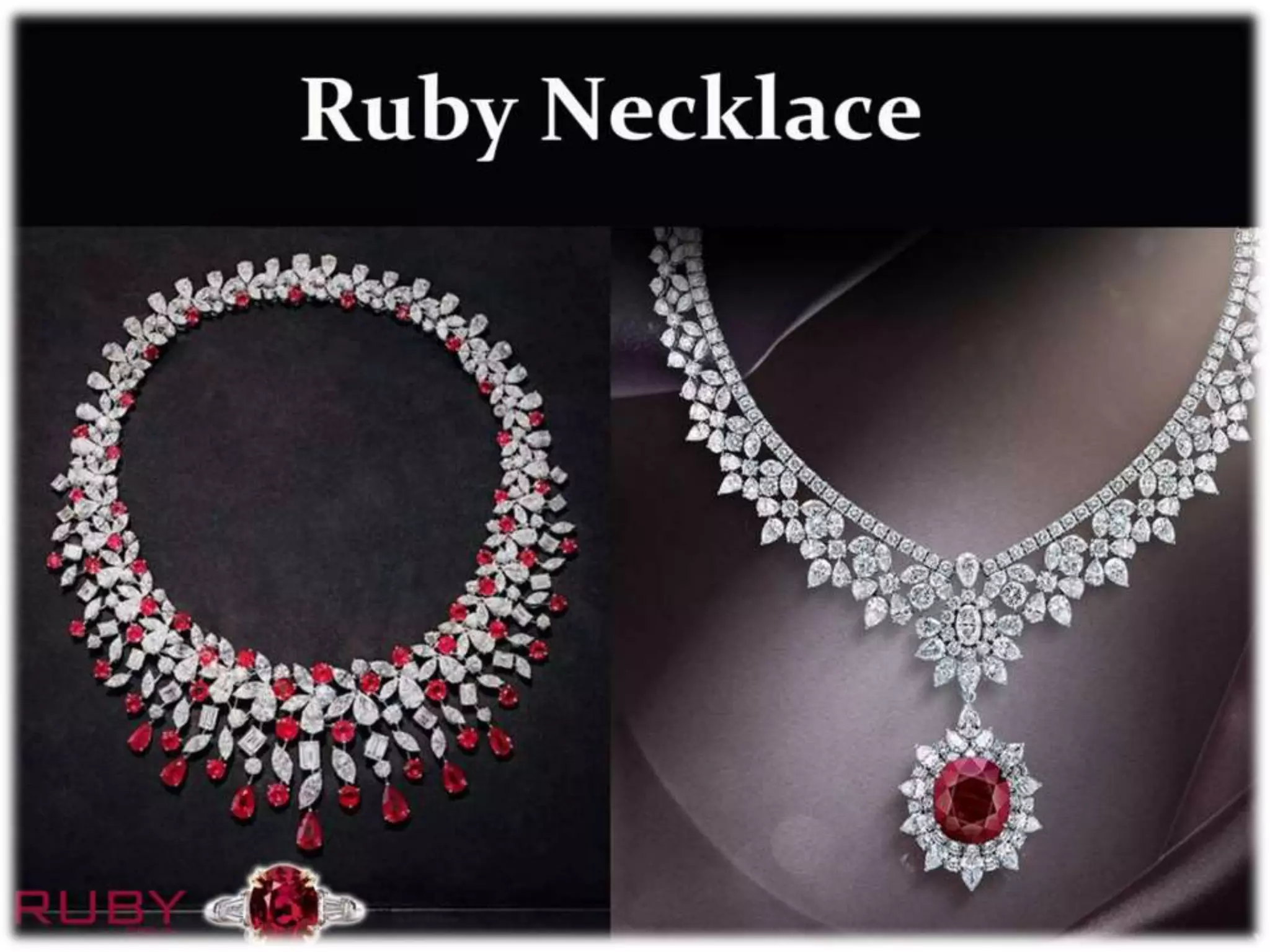 5 eye catching ruby gemstone jewelry For girls | PPT