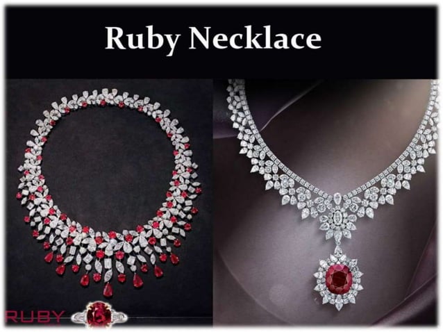 5 eye catching ruby gemstone jewelry For girls | PPT