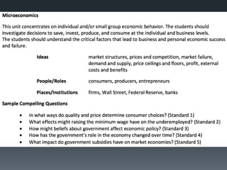 Teaching Economics | PPTX
