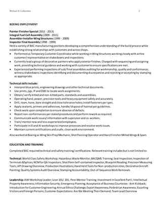 Michael's Resume | PDF