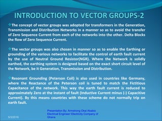 Presentation on Vector Groups by Armstrong | PPT | Physics | Science