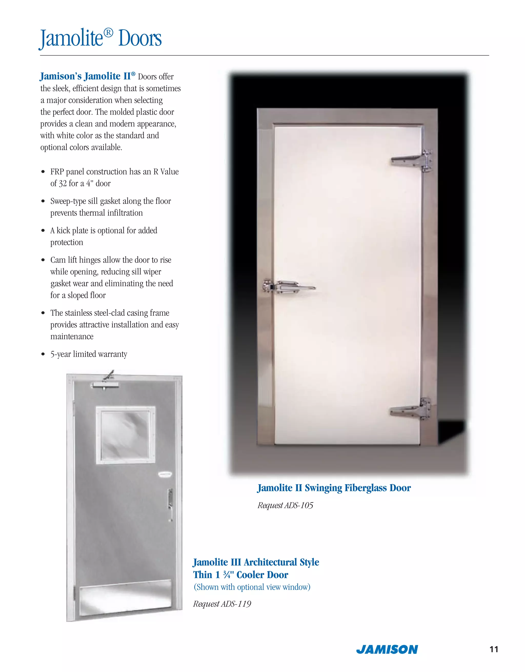 Jamison Door Company Catalog | PDF