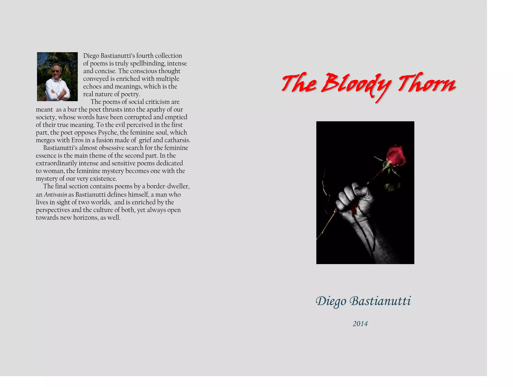 BLOODY THORN COVER | PDF | Poetry | Books and Literature