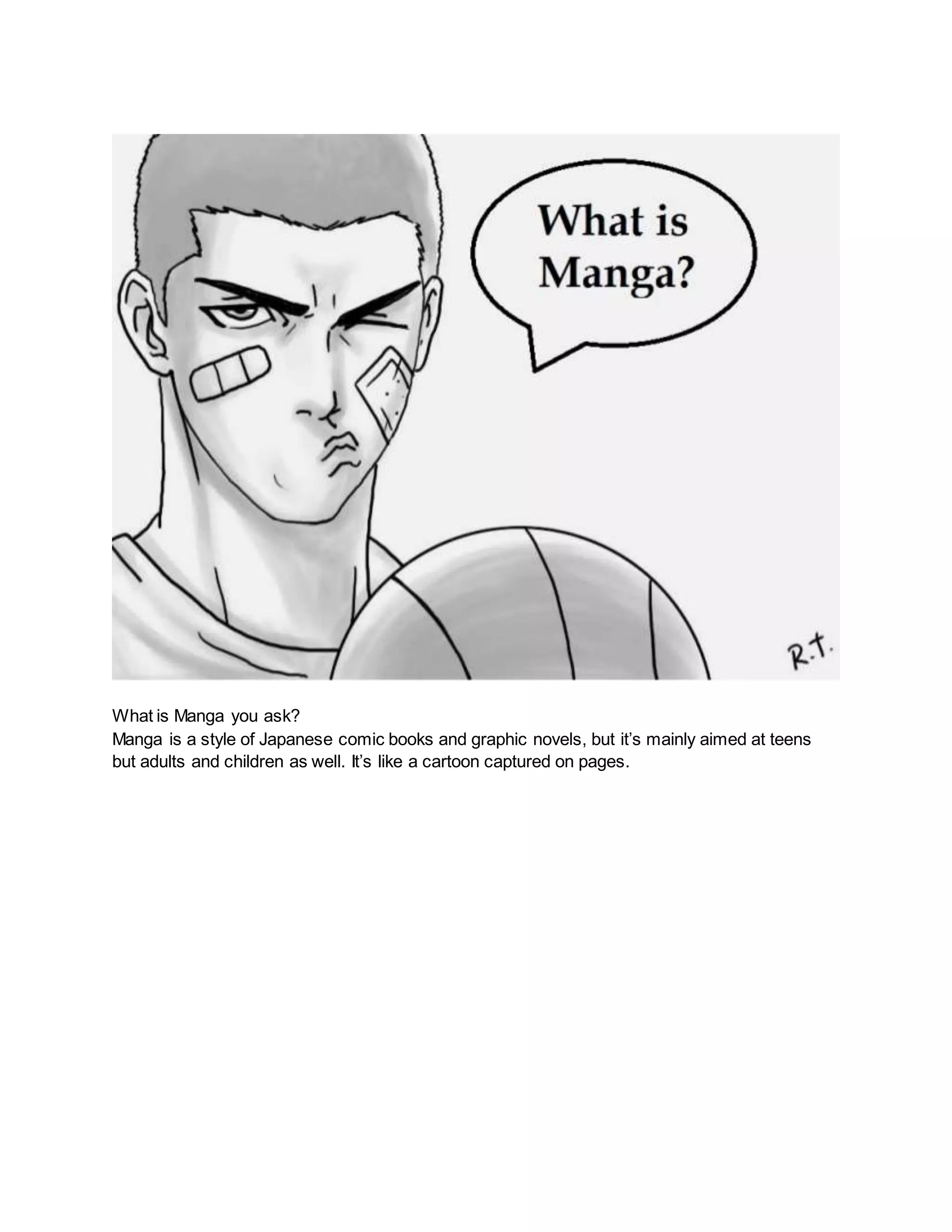 What is manga, | DOCX