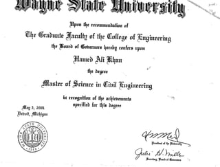MS Degree-HAK | PDF