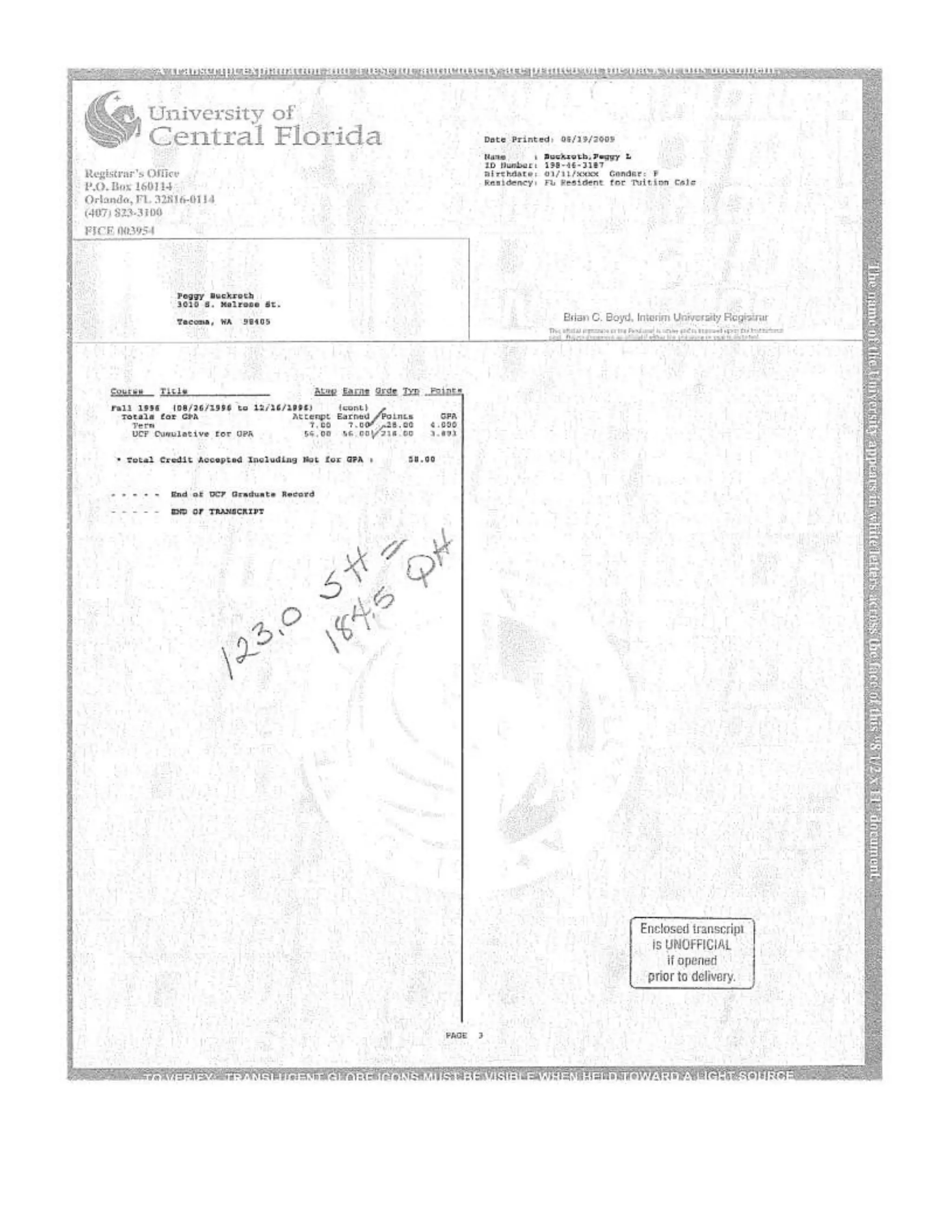 UCF transcript copy | DOCX