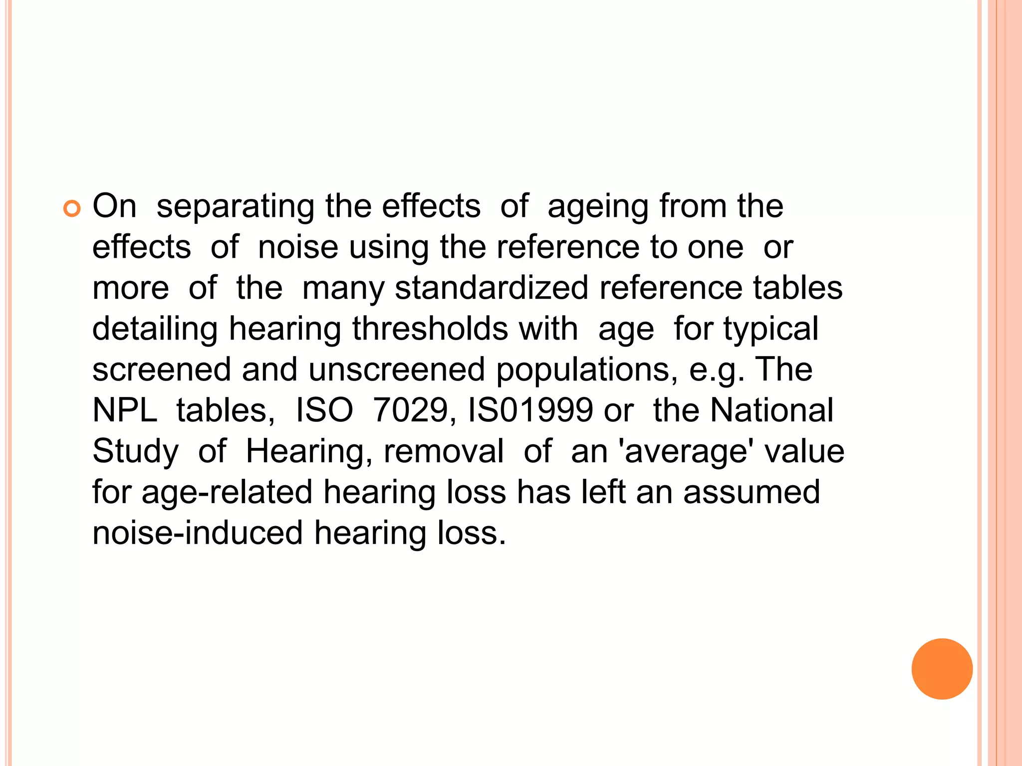 NOISE INDUCED HEARING LOSS | PPTX