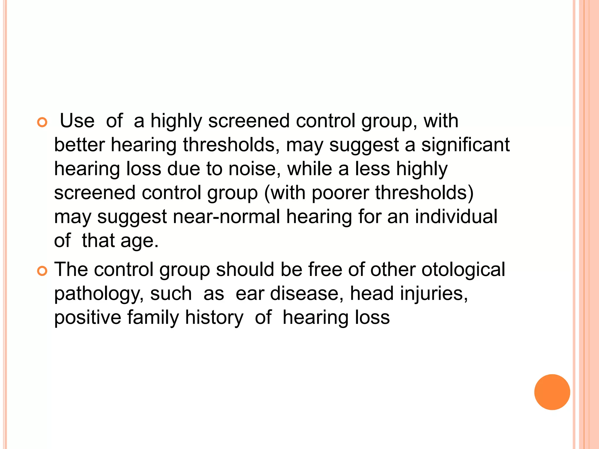 NOISE INDUCED HEARING LOSS | PPTX