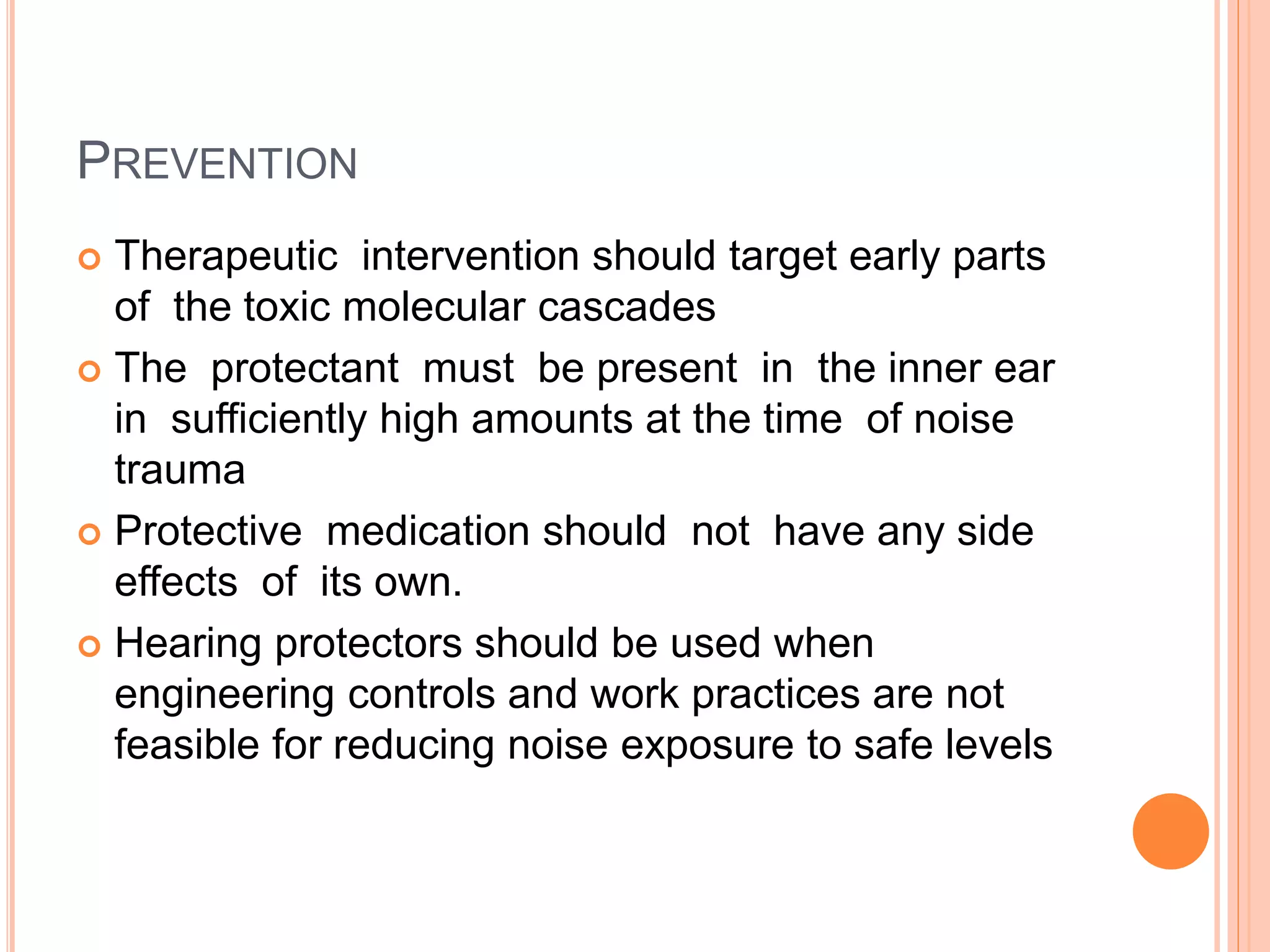 NOISE INDUCED HEARING LOSS | PPTX