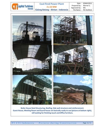 PLTU CTI BINTAN | PDF