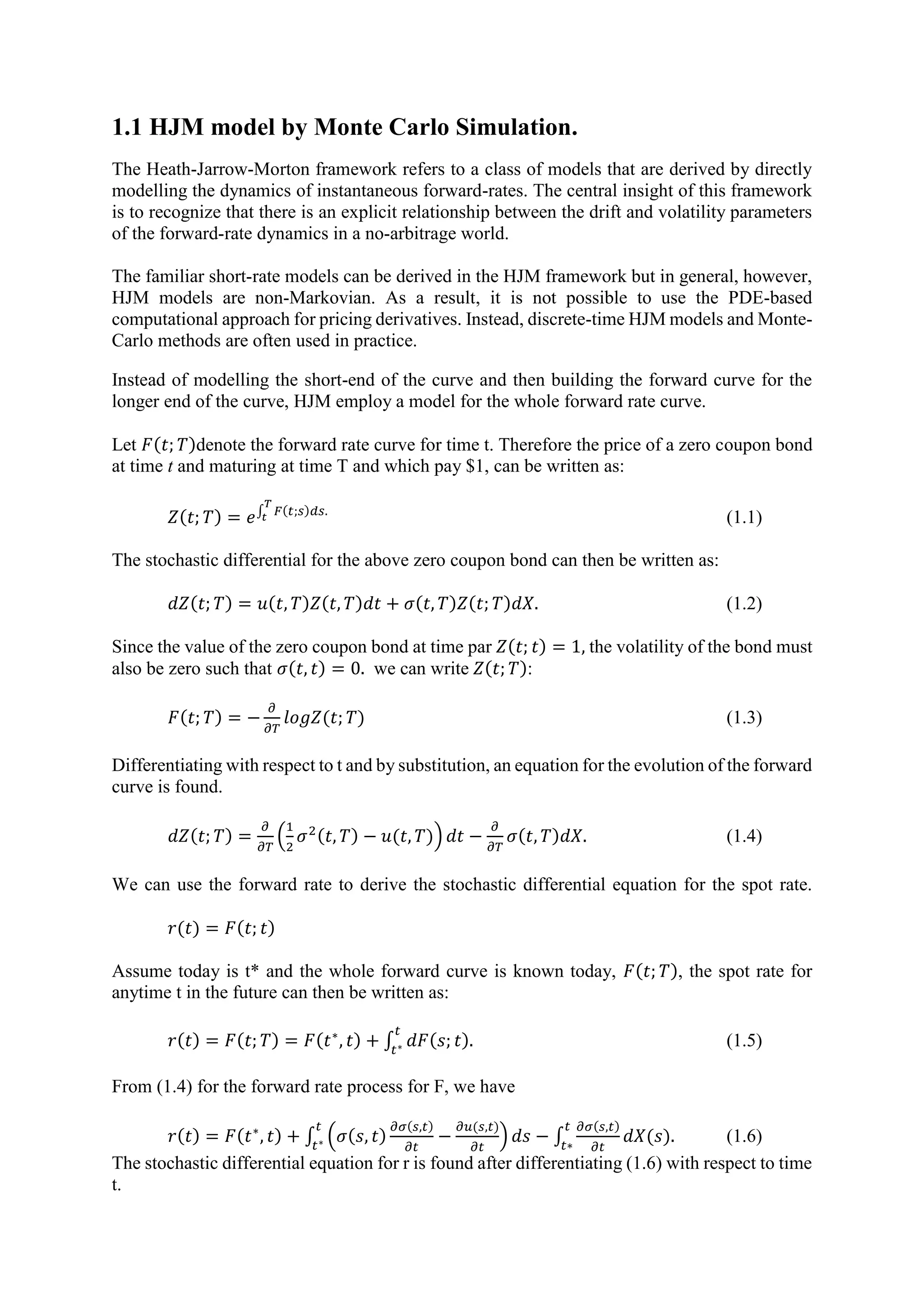 Implimenting_HJM | PDF