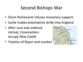 5 f2015 English civil wars - Bishops war, Ireland | PPT