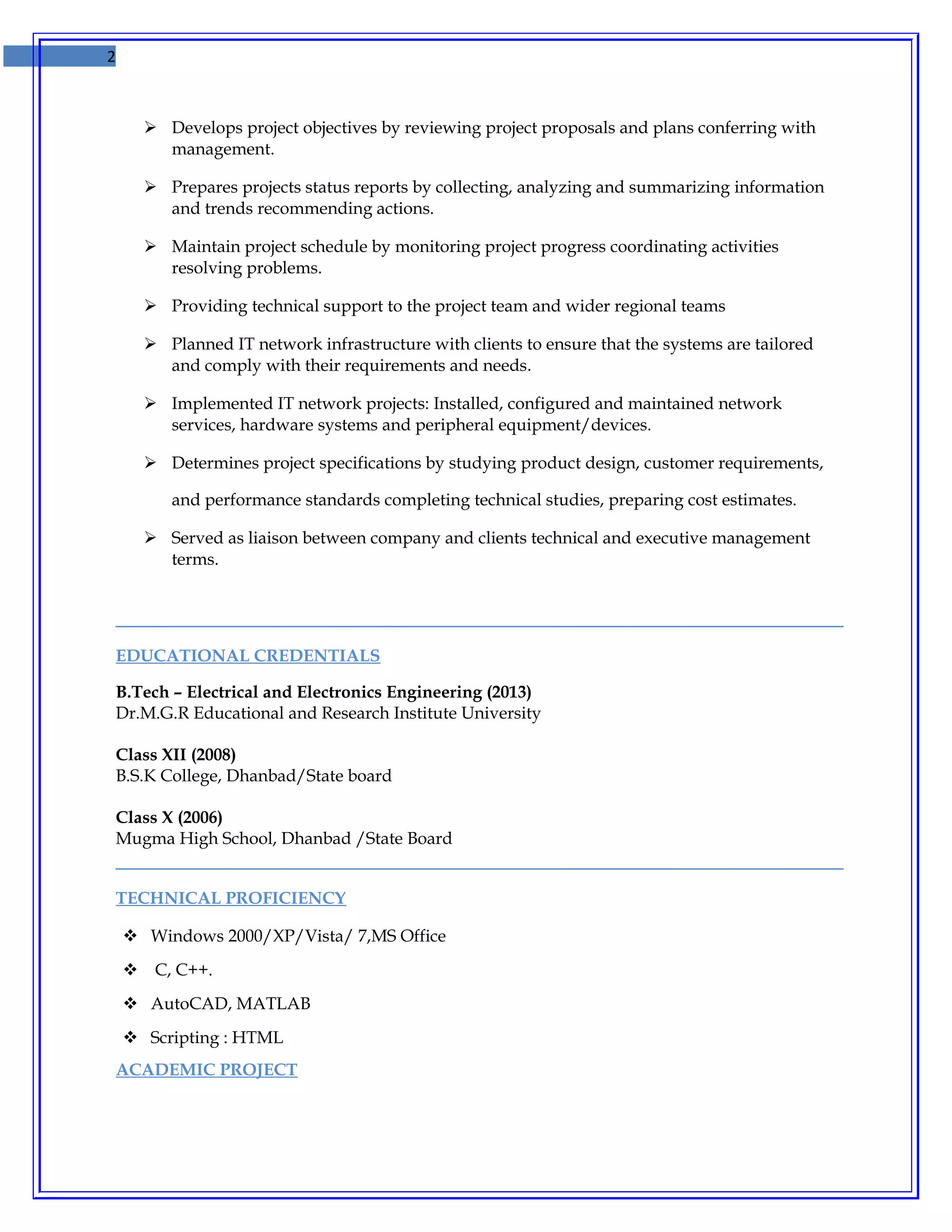 project engineer | DOC